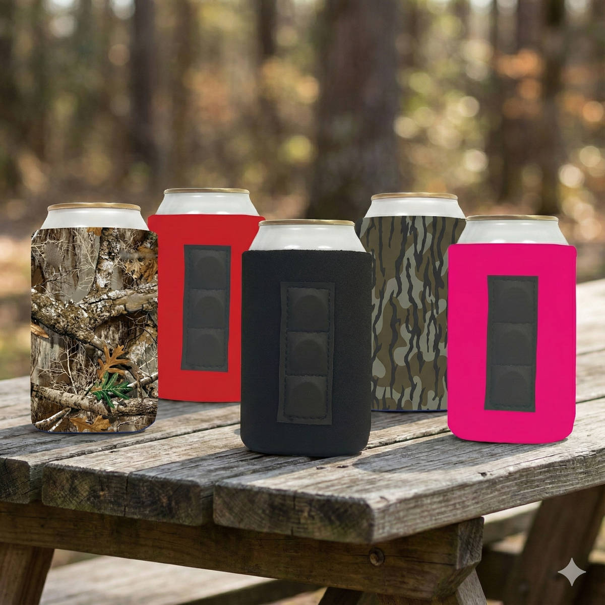 Premium 3-Magnet Neoprene Can Coolers | Regular 12oz Size | 4mm Thick ...