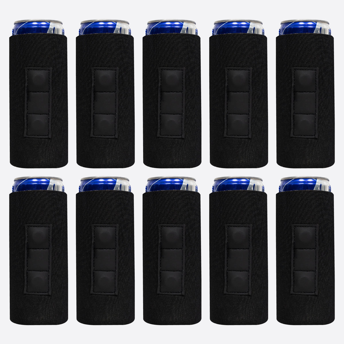 Magnetic Slim Can Cooler 12 oz, Blank 3 Magnets 4mm Neoprene - Bulk, 1 ...